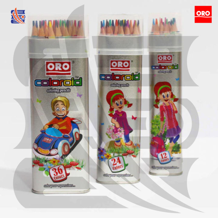 ORO COLORS PENCILS BEST QUALITY | STATIONERY | GOKUTAB | Daraz.pk