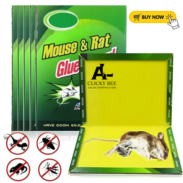 Reusable Expert Mouse Glue Traps | Strong Adhesive Sticky Boards for ...