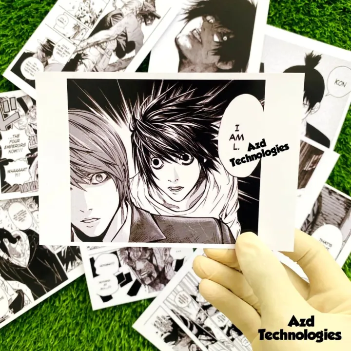 50 Manga Anime Photocards (4x6 Inch) | Custom Anime Character Cards ...