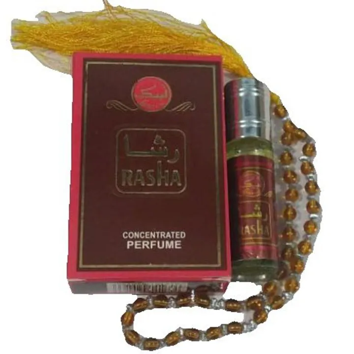 Rasha Attar Approx 6ml + Tasbeeh | Labbaik Company | Daraz.pk