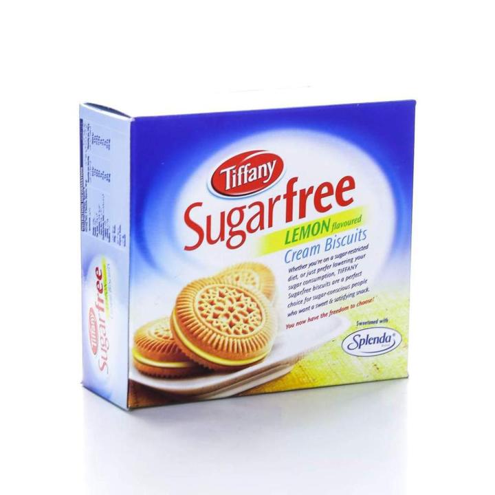 TIFFANY BISCUIT LEMON CREAM SUGAR FREE 162 GM | Daraz.pk