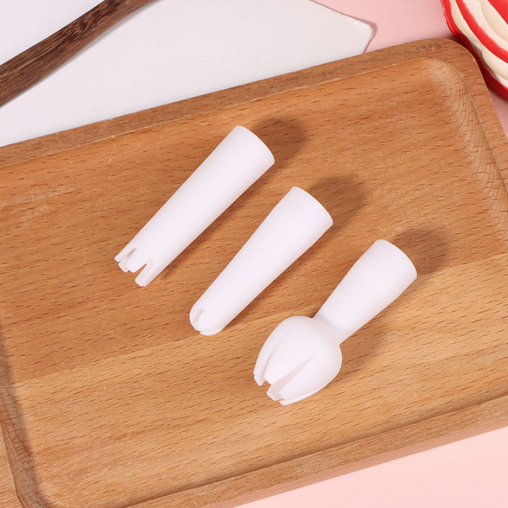 3Pcs/Set Whip Cream Dispenser Head Whipped Nozzle Mounting Mouth Base ...