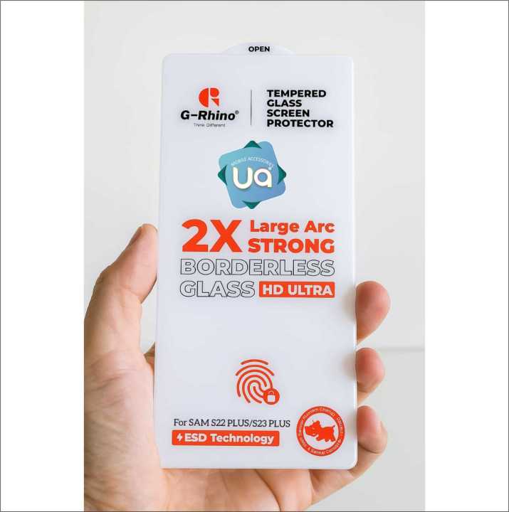 Samsung S22 Plus 6D Invisible Gorilla OG Border Less Hd+ Clear Tempered ...