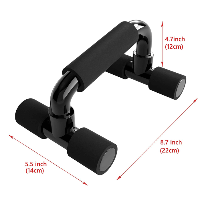NEW Portable Push Up Bars fitness training Stand H Shaped Push Up Stand ...