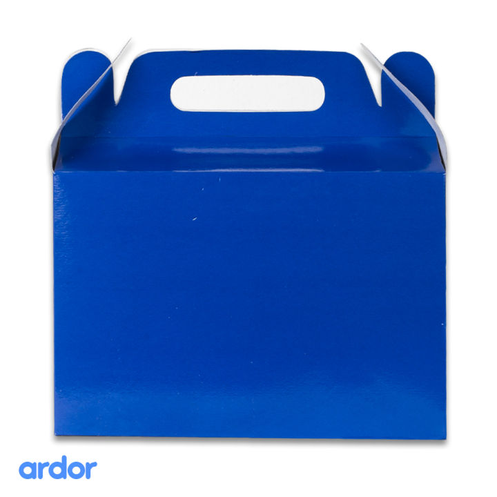 Pack of 10 DARK BLUE COLOR GOODIE BOXES l BIRTHDAY PARTY SUPPLIES ...