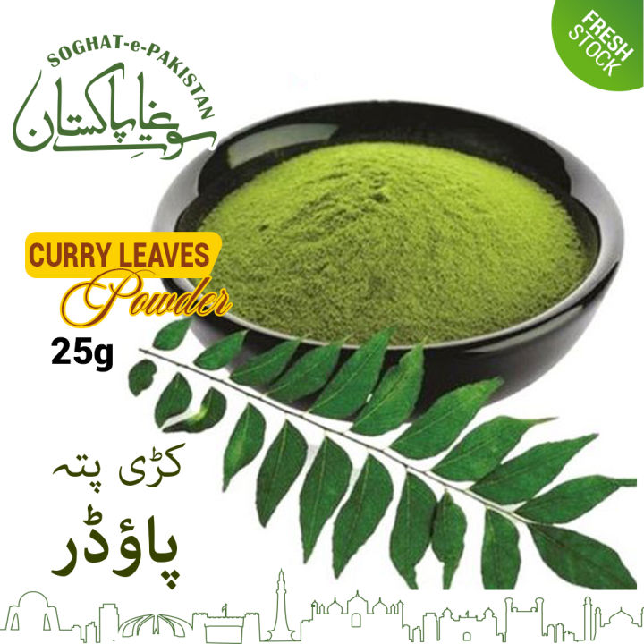 Curry Leaves Powder | Kadi Patta ka Powder 25g | Clean and Fresh ...