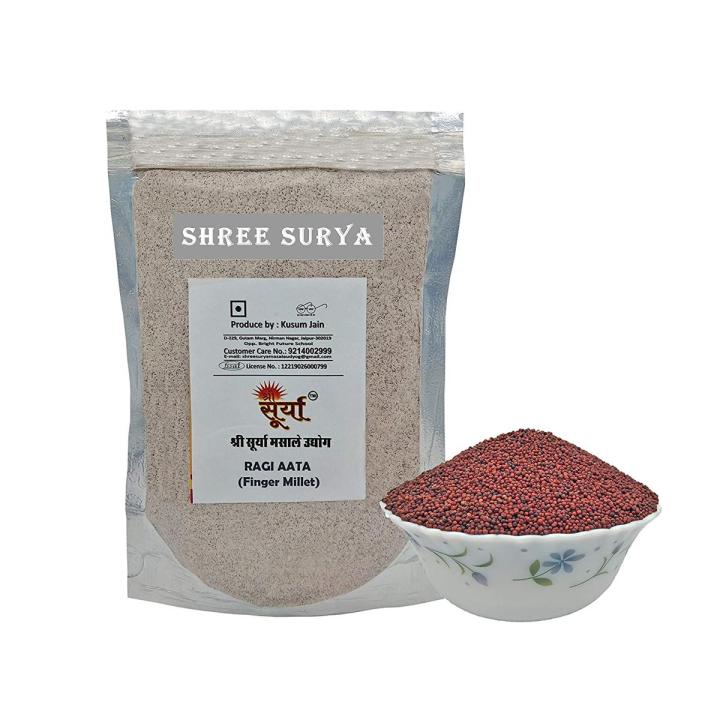 Shree Surya Ragi Flour (Nachni Atta), 500g | Daraz.pk