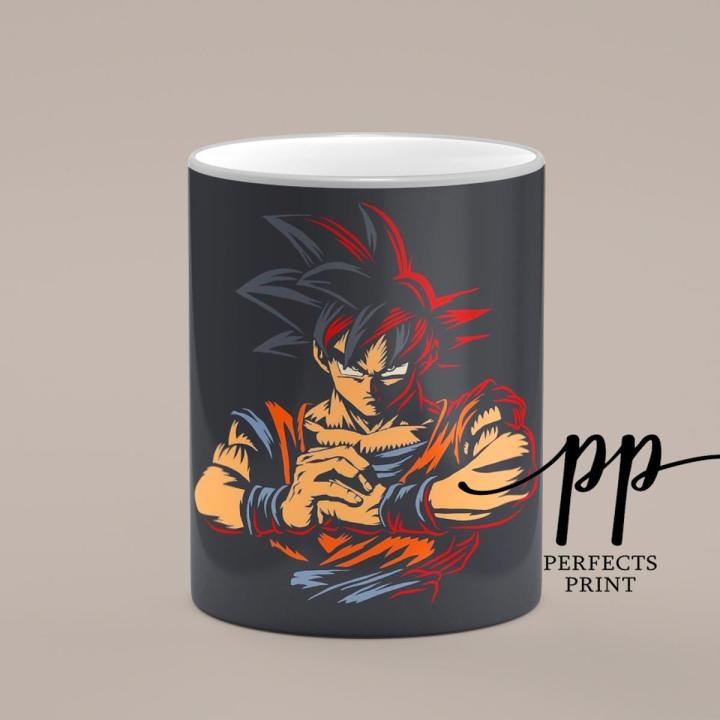 Goku Cartoon Character Coffee Mug 330 Ml Anime Themed Drinkware | Daraz.pk