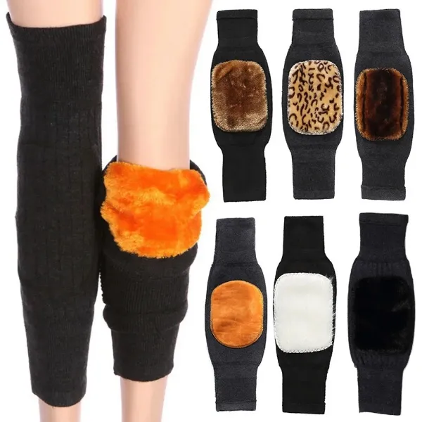 2Pcs/ 1 Pair Knee warmer for men and women thermal legs warmer for ...