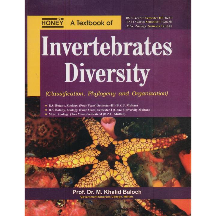 Honey A Textbook of Invertebrates Diversity | Daraz.pk