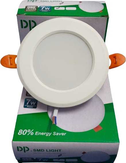 Dp SMD Light For Celling 7W for Ceiling SMD Downlight White Plastic ...