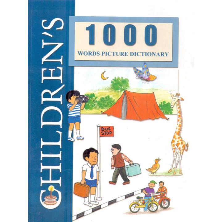 Childrens 1000 words picture dictionary | Daraz.pk