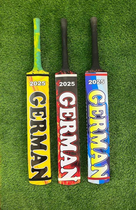 Original German Tape Ball Bat Full Cane Handle 2025 Edition | Daraz.pk