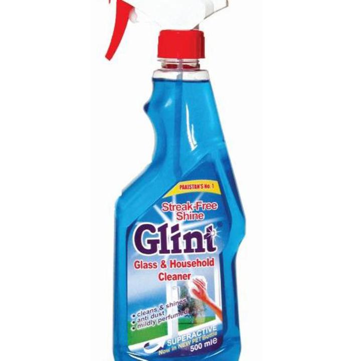 Glass, Household and Multi Purpose Cleaner Spray Glint - 500ML | Daraz.pk