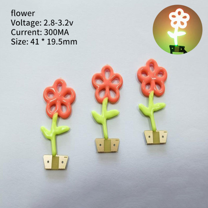 3V LED Flower Shaped Edison Flexible Filament Diode Christmas Light ...