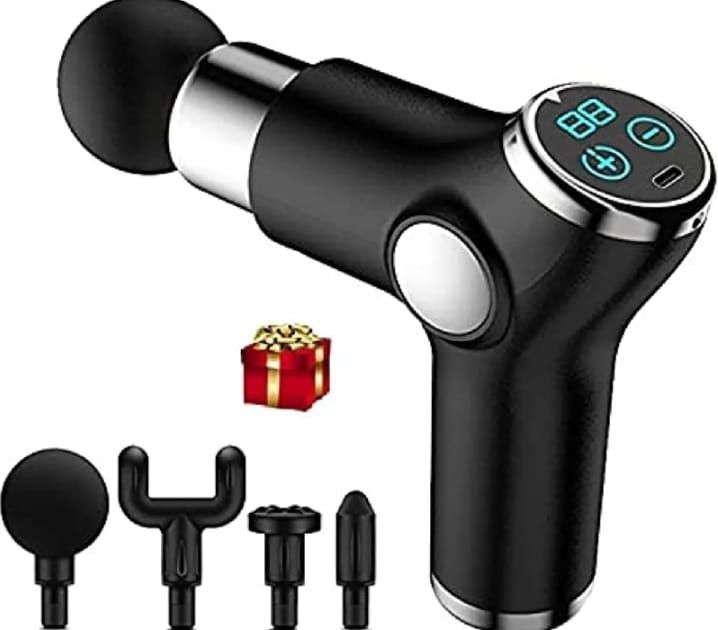 Electric Massager Mini Fascial Gun Body Muscle Massager Portable ...