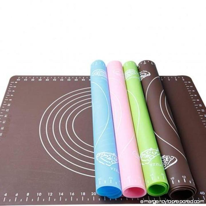 Silicon Rolling Sheet Baking Mat Non-Stick Dough Work Surface Kitchen ...