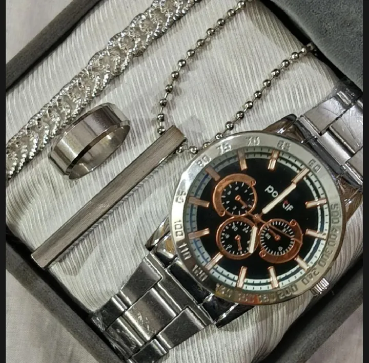 Pack Of 4 New Fashion Watch Men's Fashion Luxury Watch Deal -Top ...