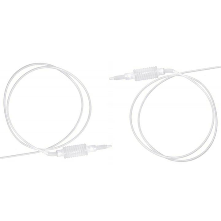 2X 2 Meter Syphon Tube Hand Fuel Pump Gasoline Siphon Hose Gas Oil ...