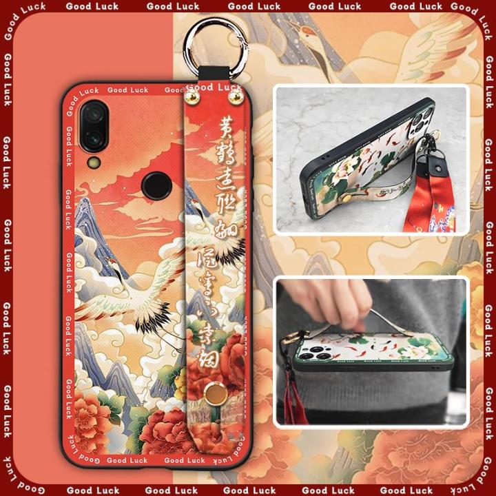 Back Cover ring Phone Case For Xiaomi Redmi 7/Y3 Silicone Chinese style ...