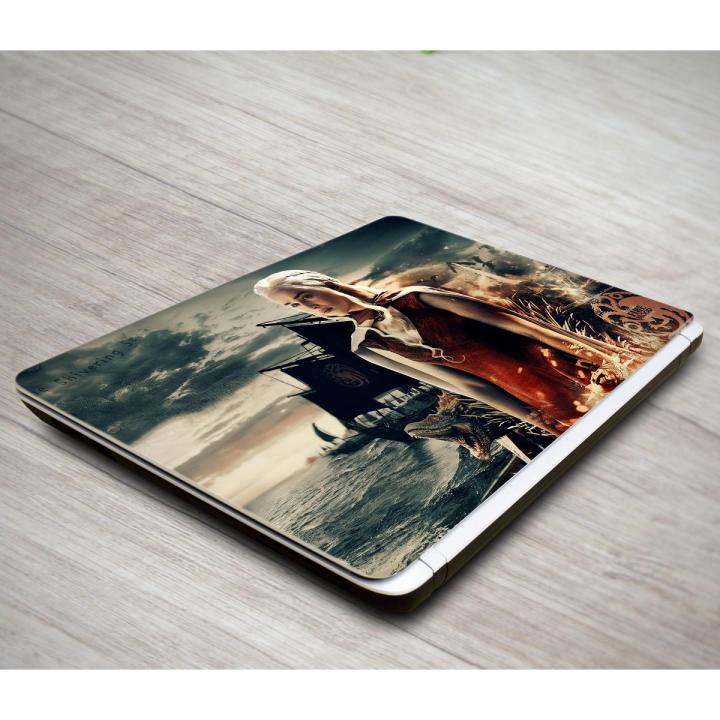 Game of Thorn Gilr Laptop back cover / skin / sticker for girls / boys ...