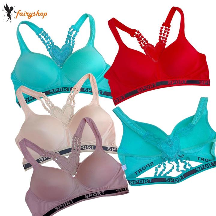 FairyShop Padded Sports Bra for Beautiful Girls Women - 5D3 | Daraz.pk