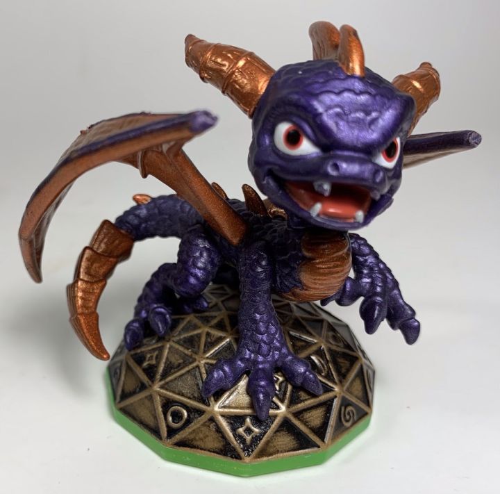 Skylanders Spyros Adventure LOOSE Mini Figure LEGENDARY Spyro for game ...