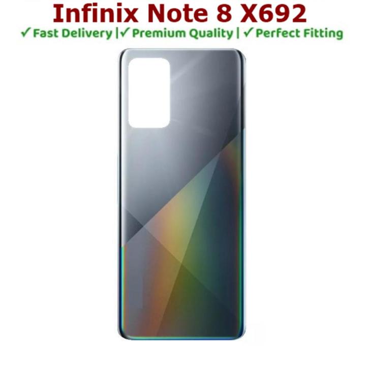 Infinix Note 8 X692 Back Battery Cover Rear Door Housing Case For ...