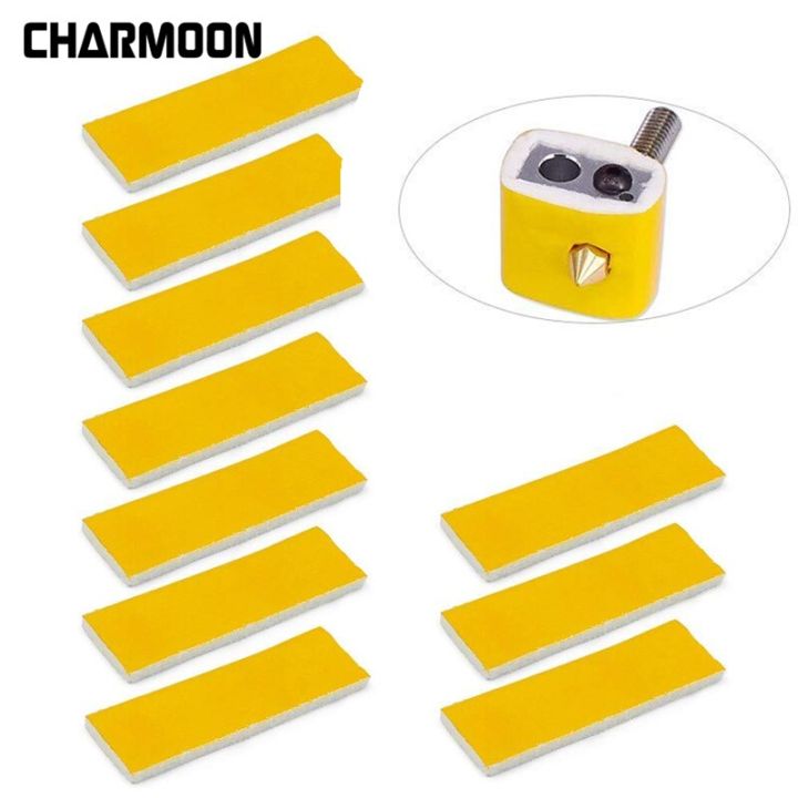 heating block cotton 3mm thick thickness hotend nozzle heat insulation ...