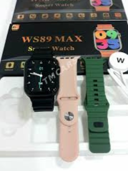 WS 89 Max SmartWatch Stainless With Amoled Display | Daraz.pk