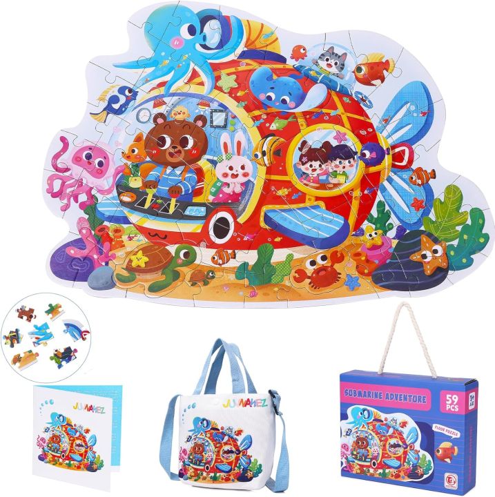 Submarine Adventure- jigsaw Puzzle/learning activity for kids ...