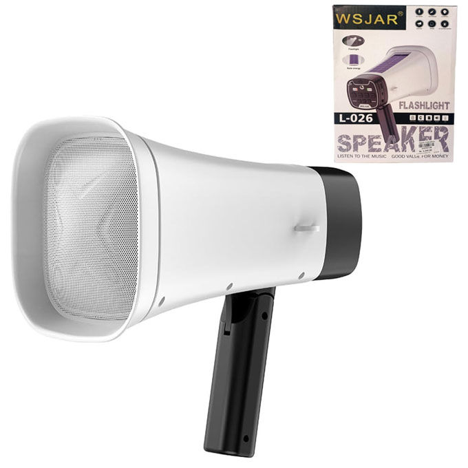 WSJAR Solar Chargning Megaphones Teamup Cheerleading 2 in 1 ...