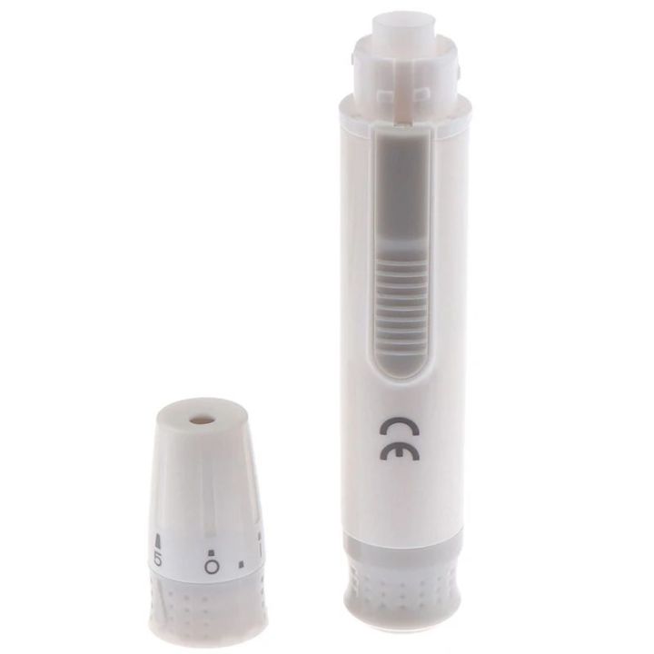 High Quality Blood Sampling Pen – Adjustable Blood Glucose Lancet ...