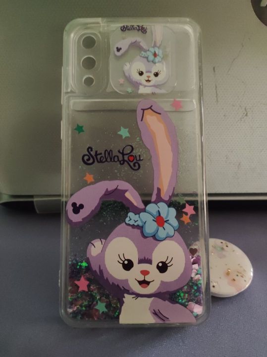 For SAMSUNG A02 back cover for girls fancy glitter moving cover for ...