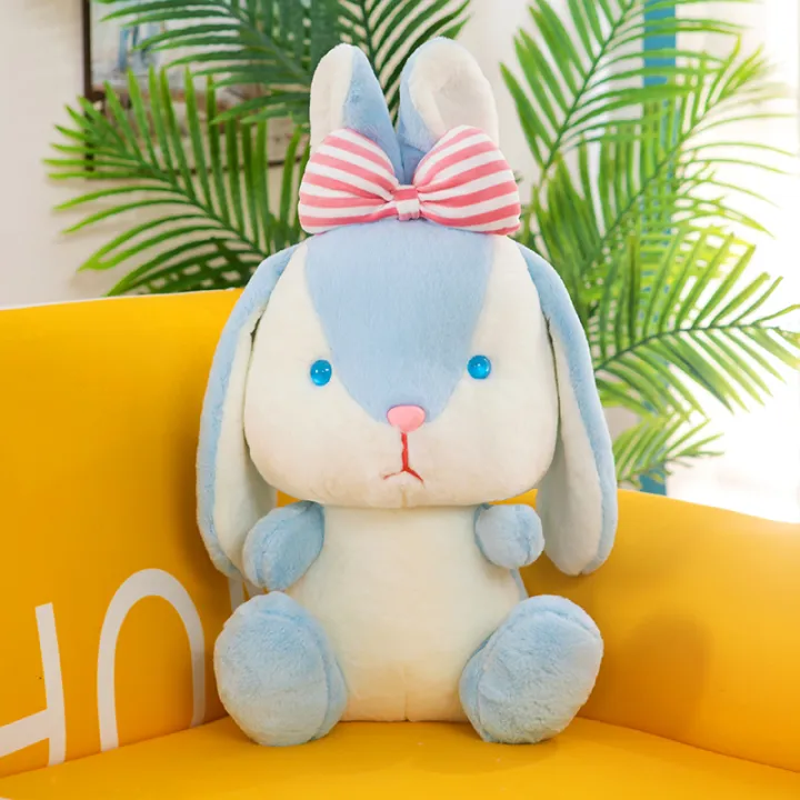 Lop-eared rabbit plush toy long-eared rabbit doll pillow rag doll cute ...