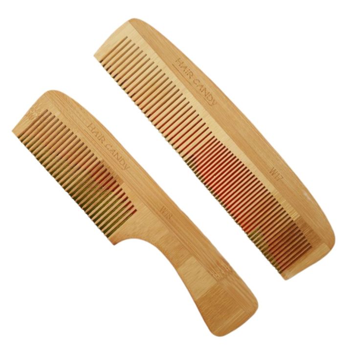 Hair Candy Wooden Comb Pair Pack (size=20x5cm) | Daraz.pk