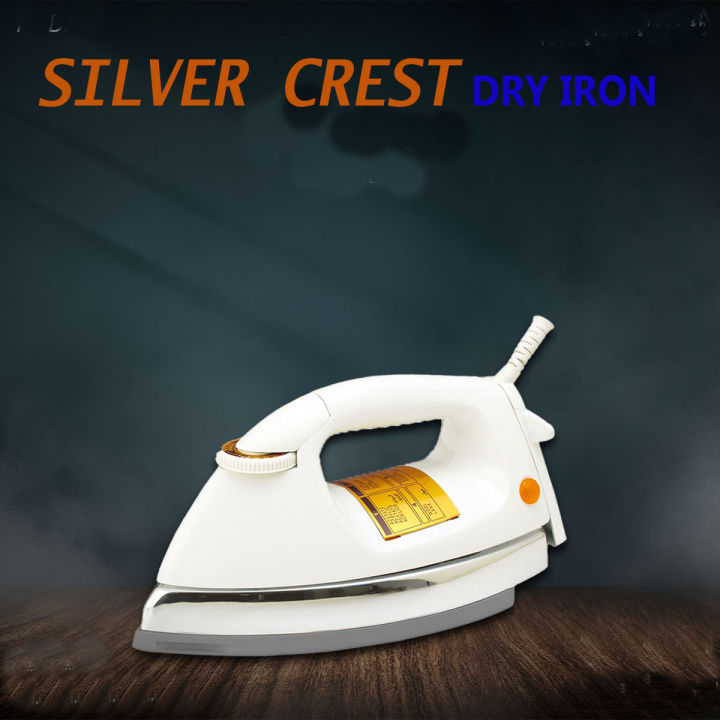 SILVER CREST 1000W DRY IRON FOR HOME HEAVY IRON HEAVY DUTY | Daraz.pk