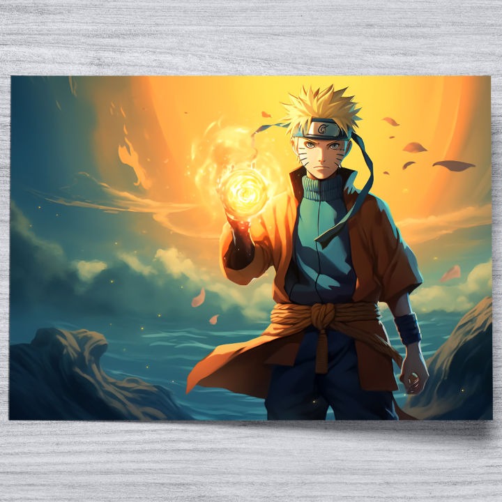 NARUTO Anime Sticker Poster | Daraz.pk