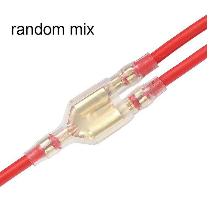 60PCS Car Electrical Wire Connector Diameter 4mm Female Male And Case ...