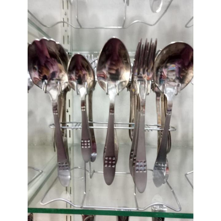 29 PIECE CUTLERY SET STAINLESS STEEL | Daraz.pk