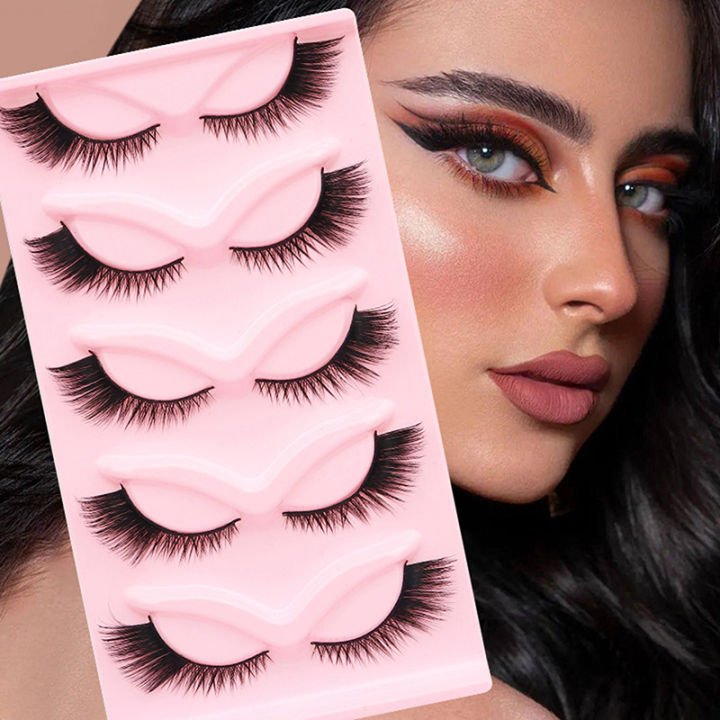 Thick Cat Eye Oblique Flying Eyelashes European And American Eyelashes ...