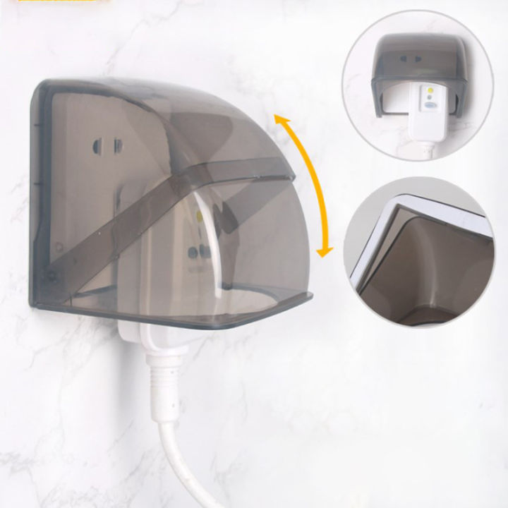 86 Type Outdoor Socket Protective Cover Bathroom Electric Plug ...