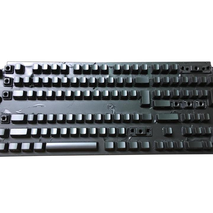 Keyboard Keycaps 104 Mechanical Keyboard Key Caps English and Russian ...