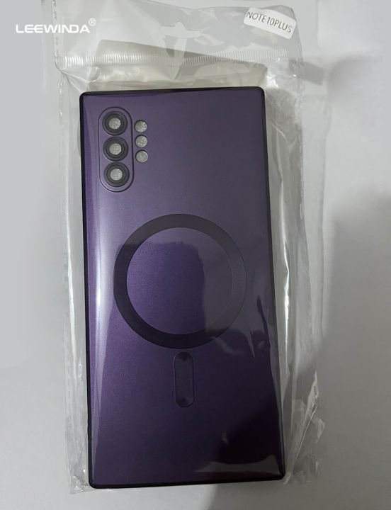 For Samsung Galaxy Note 10 Plus Phone Case，Ultra Thin Magnetic Suction ...