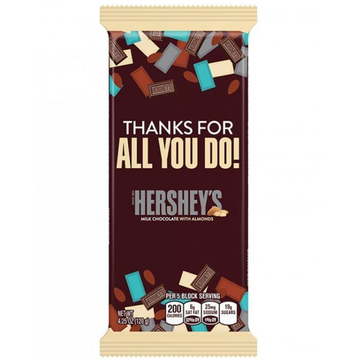 Hershey's Milk Chocolate Almonds Appreciation XL Bar 120g | Daraz.pk