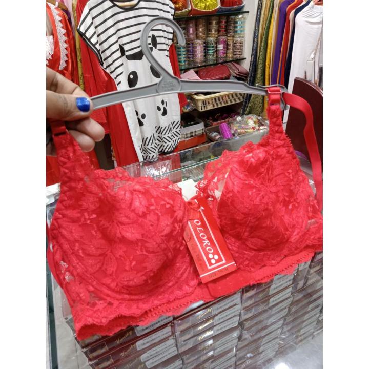 Fancy Bridal bra with ring net imported stuff | Daraz.pk