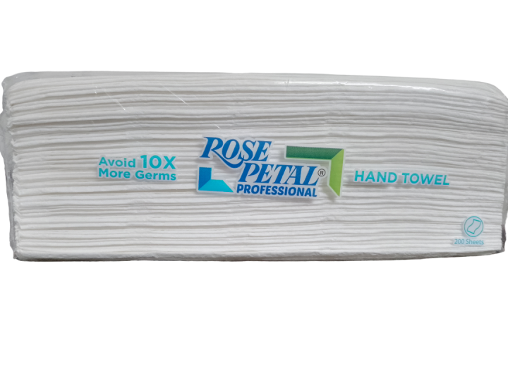 Hygiene Tissue Hand Towel 100 x 200 Sheet 02 - Ply ( Rose Petal ...
