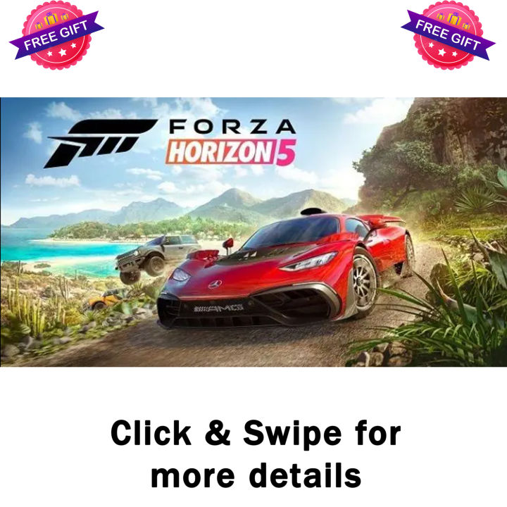 Forza Horizon 5 Game(QR Scan) For PC and Laptop-PC Games | Daraz.pk