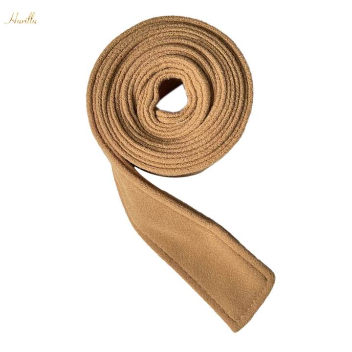 Women Wool Overcoat Waist Belt Lightweight Double Sided Trench Coat ...