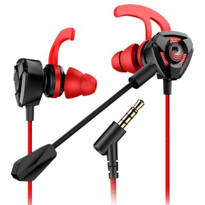 Gaming Handsfree - Dual Mic Gaming Handfree - Wired Gaming Earphones ...
